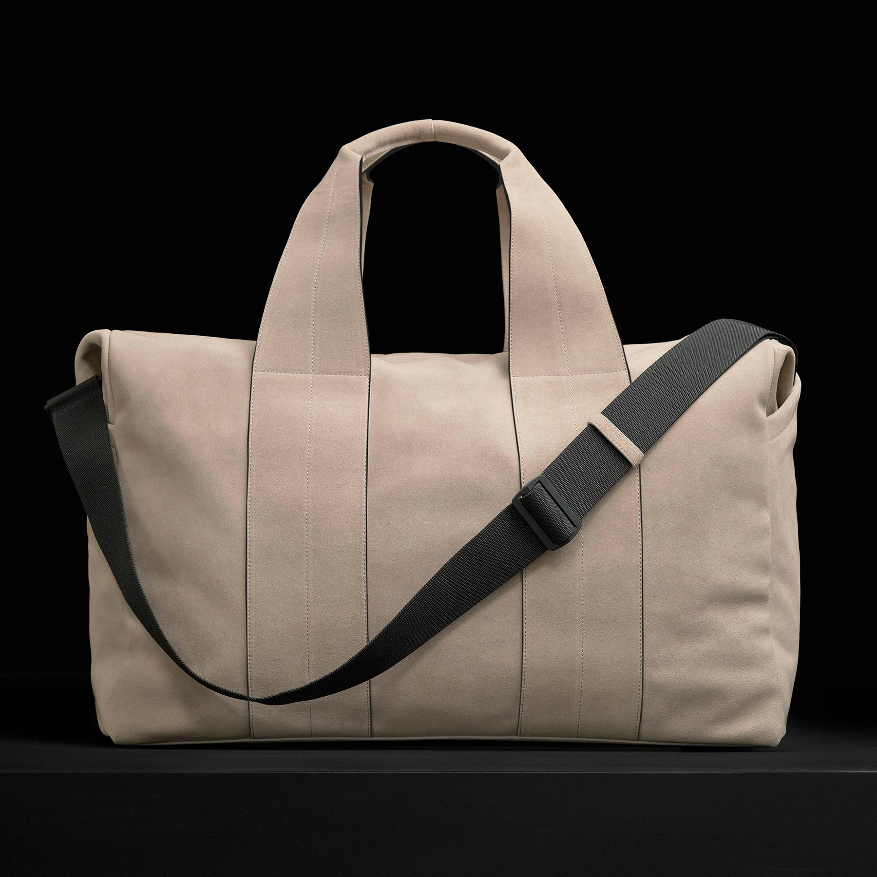 Suede Montecito Weekend Bag - Earth | James Perse Los Angeles