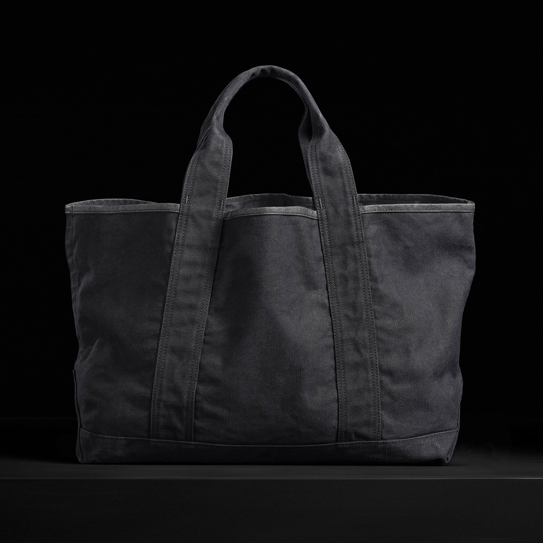 Small Canvas Tote - Black | James Perse Los Angeles