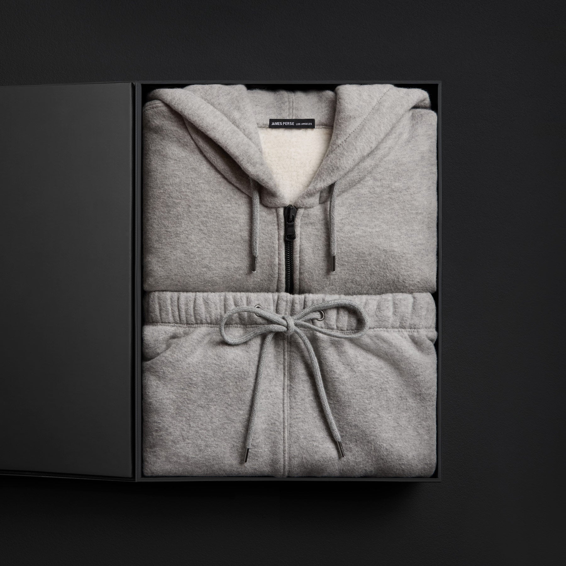 Women's Cozy Fleece Zip Hoodie & Cozy Wide Leg Sweat Pant Gift Set ...