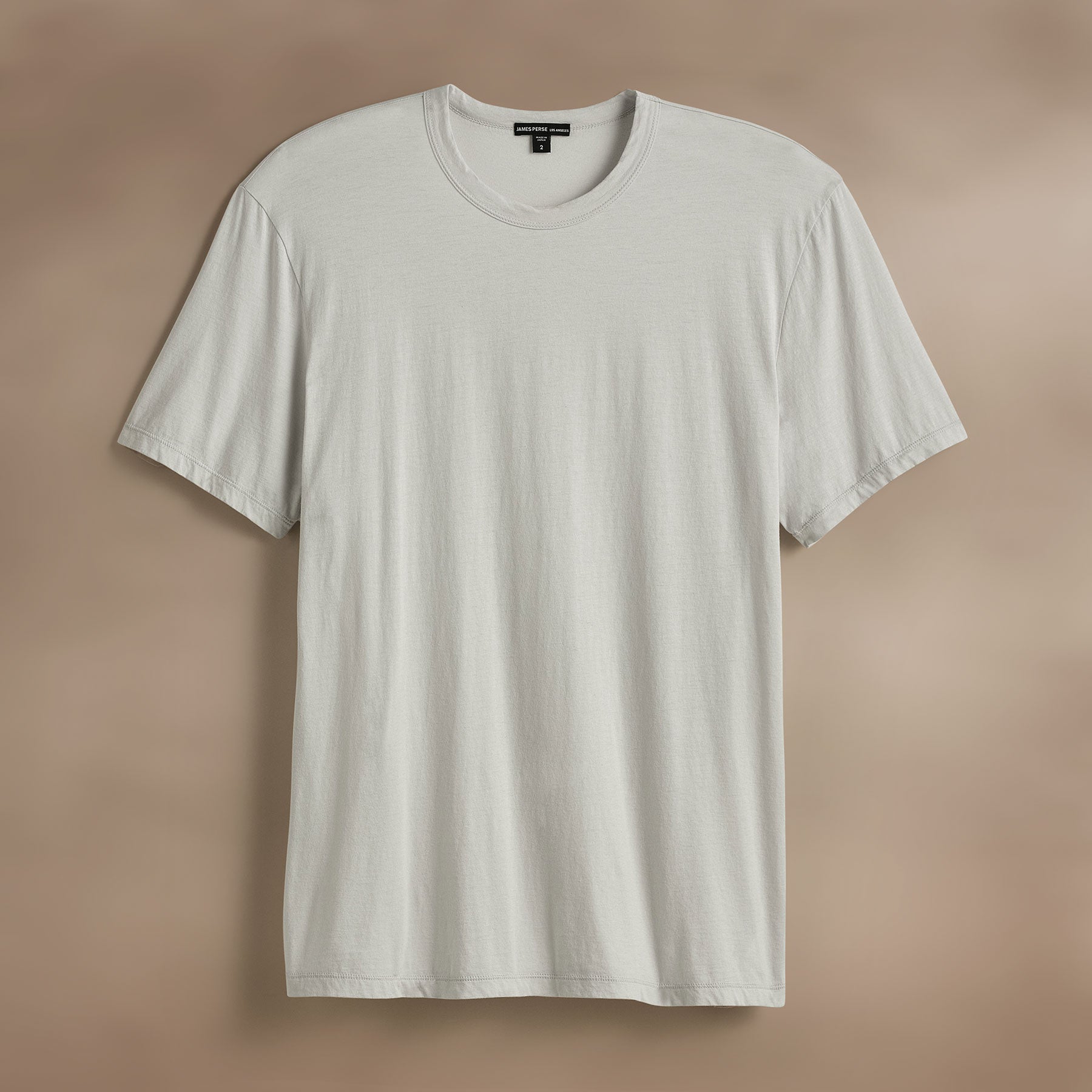 Luxe Lotus Jersey Tee - Light Mist | James Perse Los Angeles