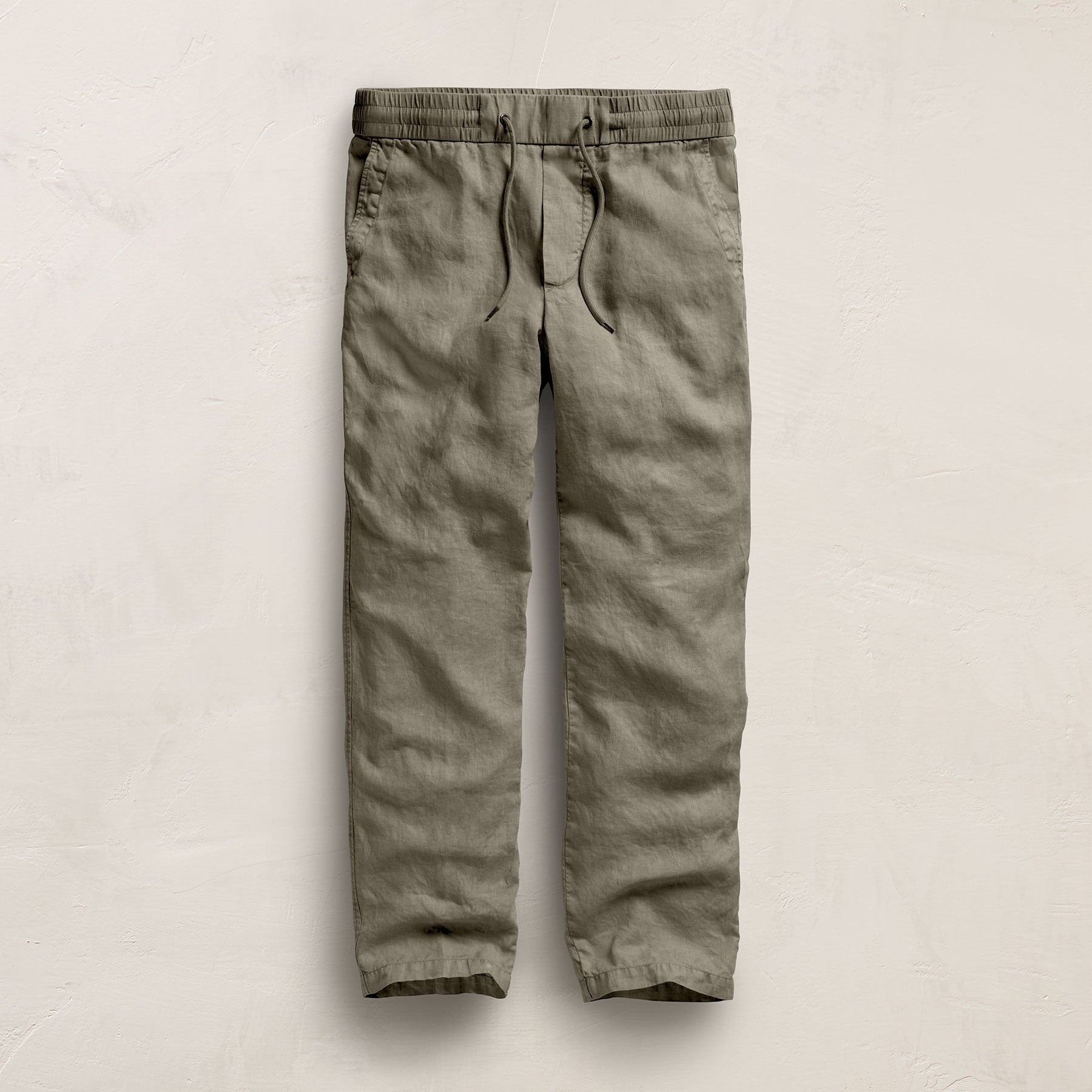 Relaxed Linen Pant - Birch Pigment | James Perse Los Angeles