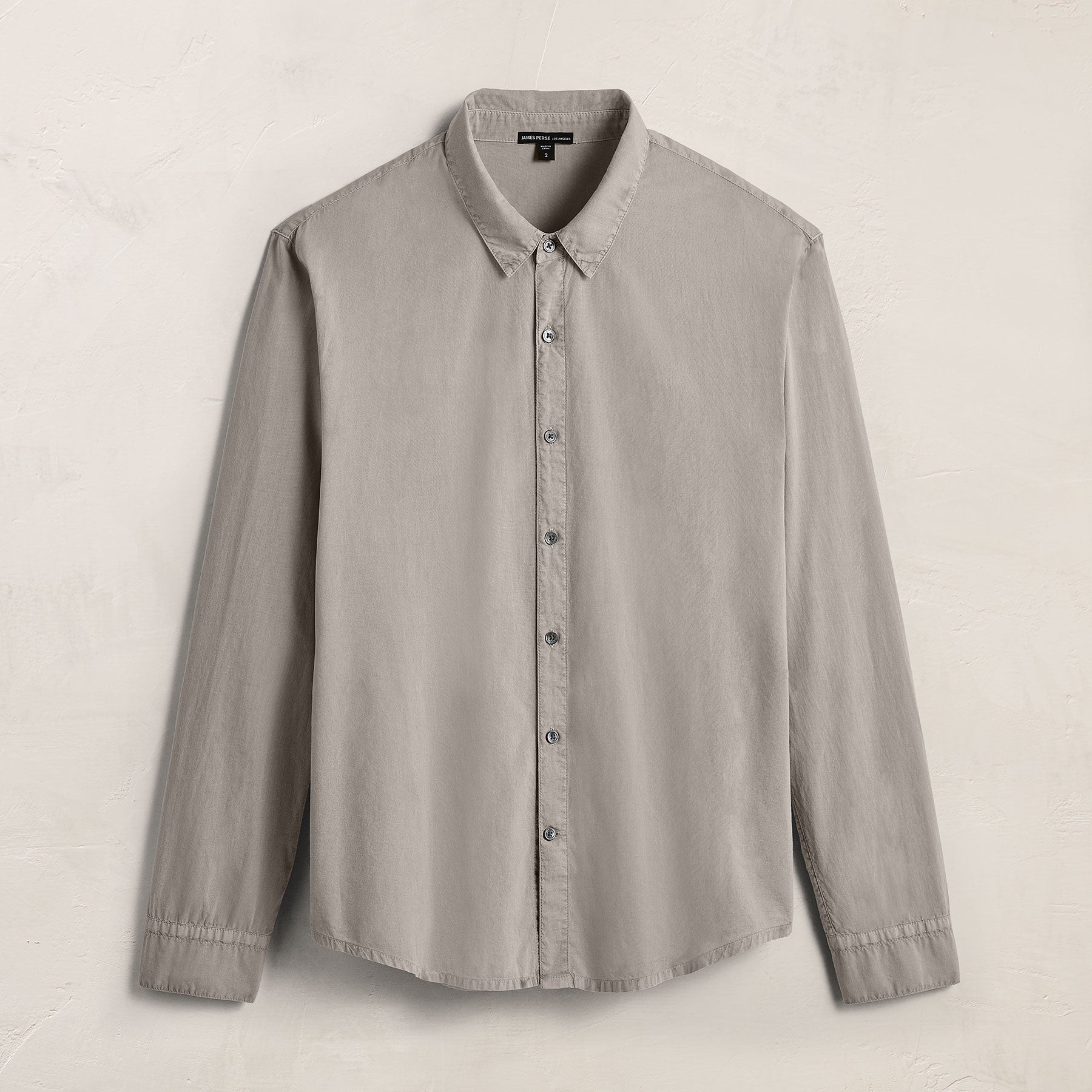 Standard Shirt - Concrete Pigment | James Perse Los Angeles