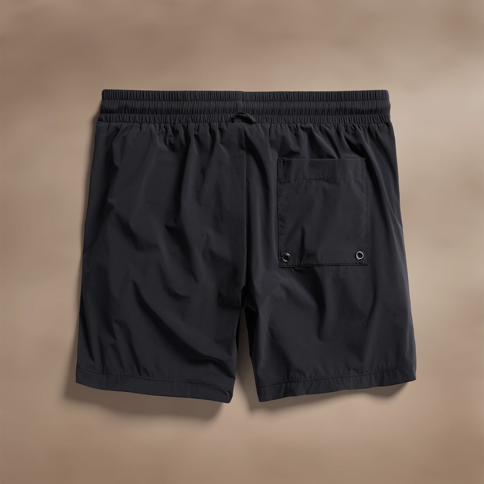 Split Hem Boardshort - Black | James Perse Los Angeles
