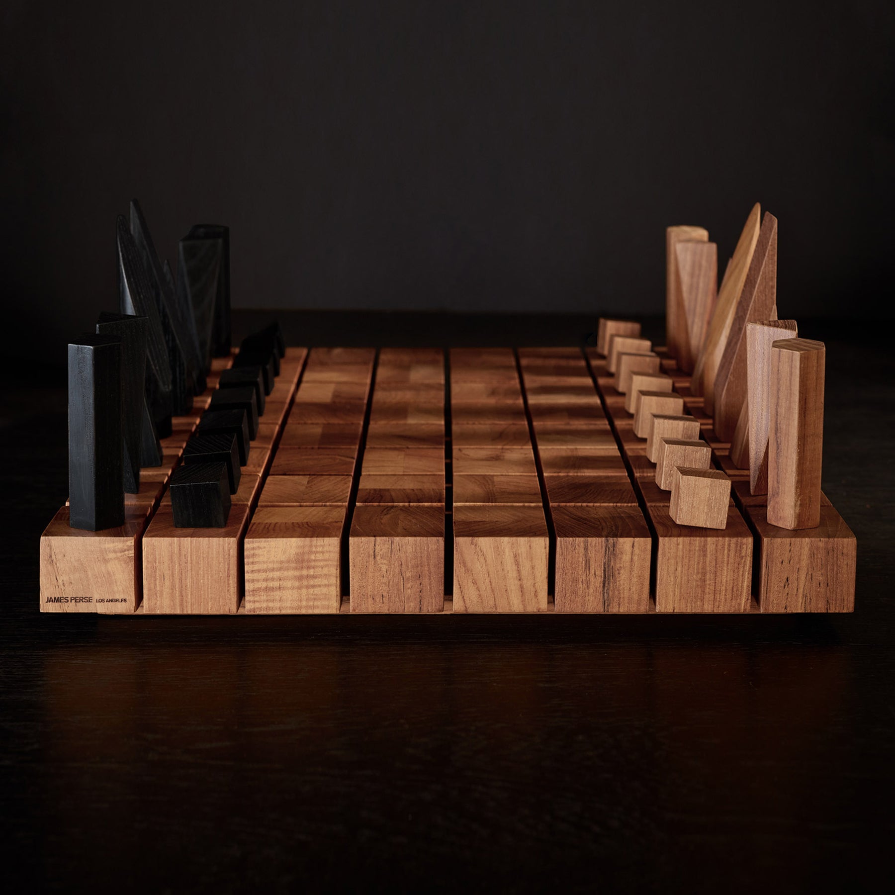 Teak Chess Board Set - Teak | James Perse Los Angeles