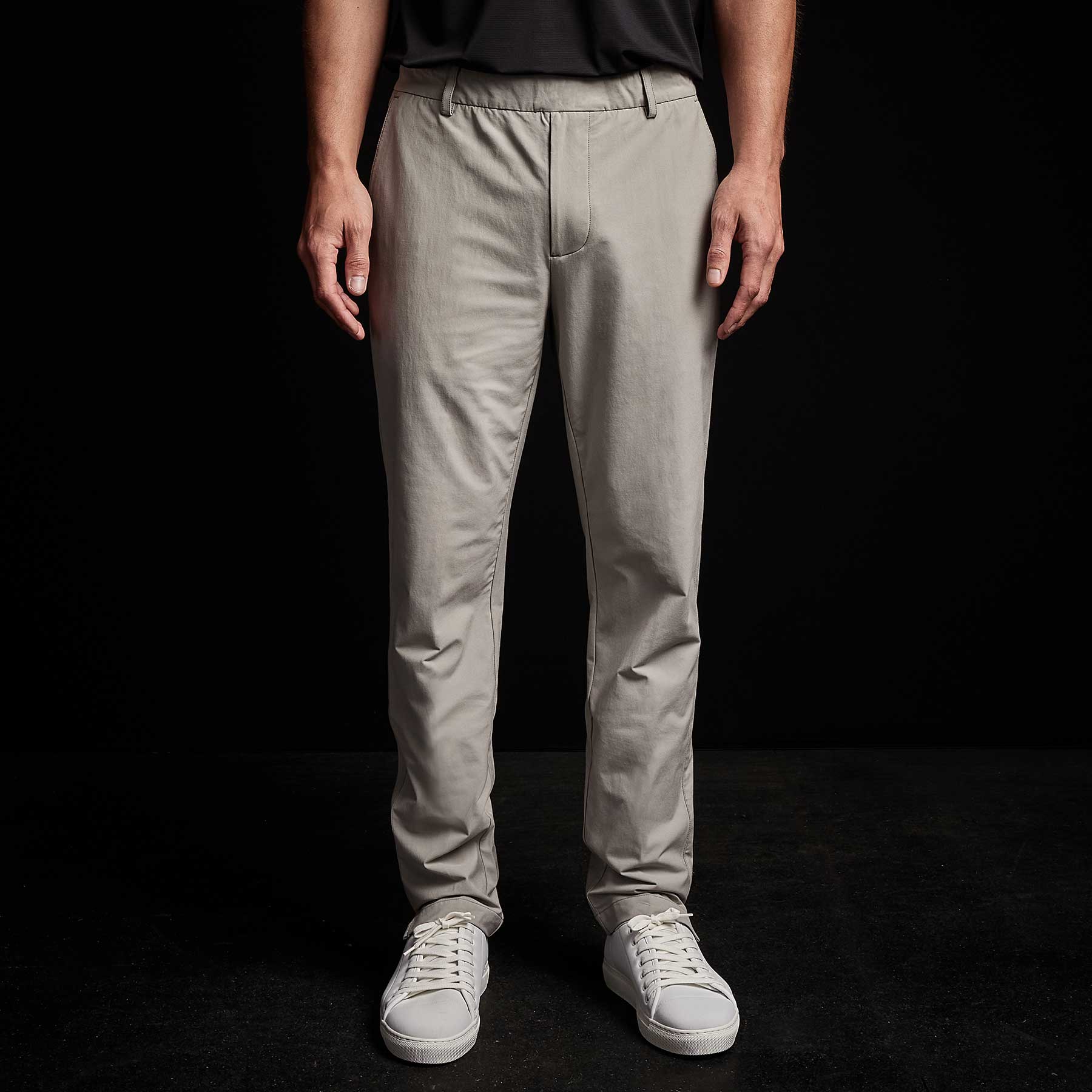 Performance Trouser - Concrete | James Perse Los Angeles