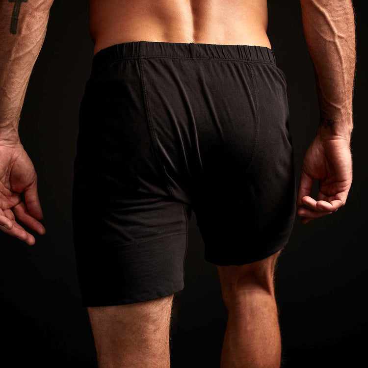 Boxer Short Classic Fit - Black | James Perse Los Angeles