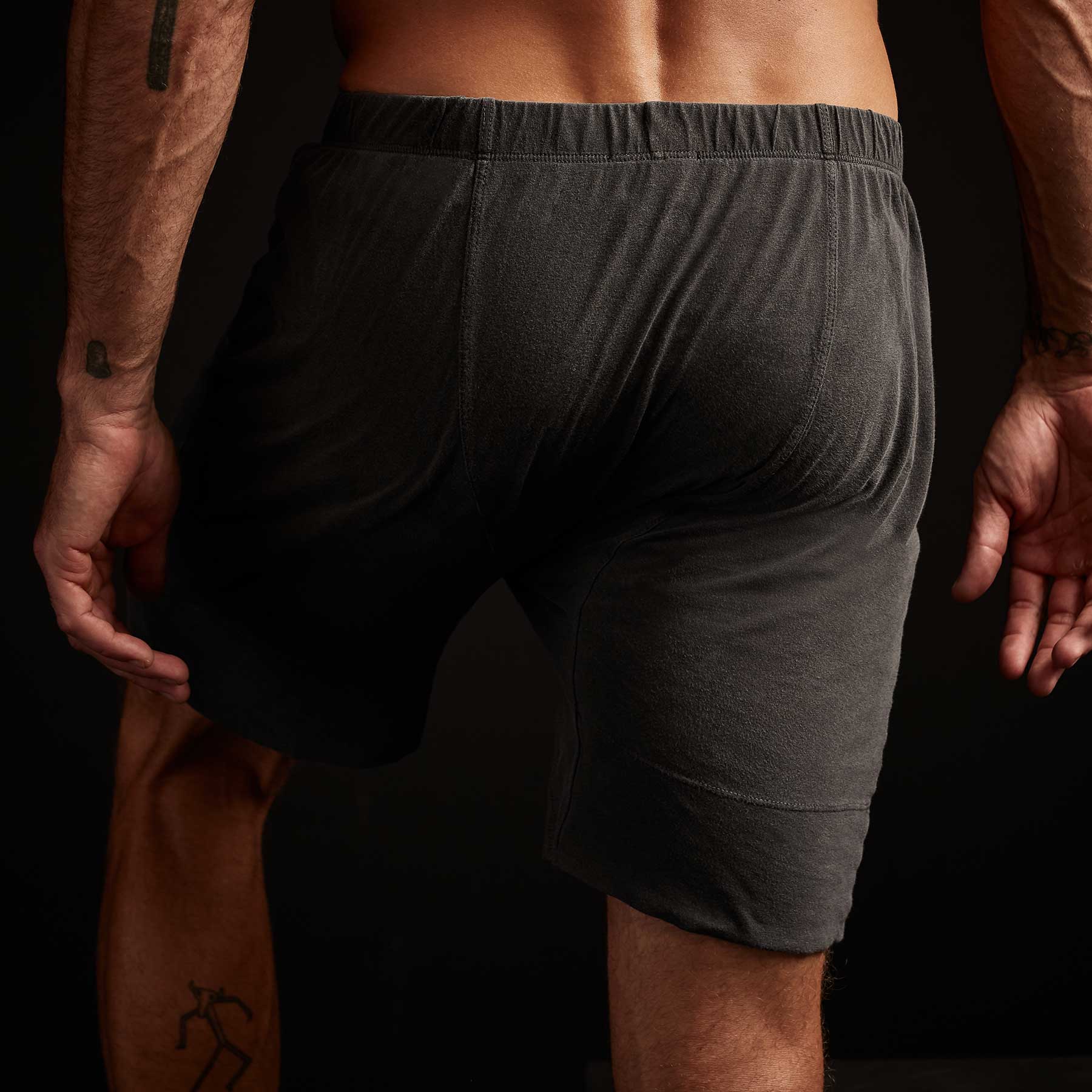 Boxer Short Classic Fit - Carbon Pigment | James Perse Los Angeles